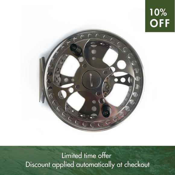 A Raven Matrix Fully Ported Reel on a white background, a 10% off ...